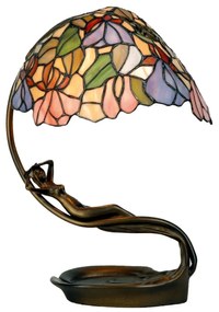 Excelentní stolní lampa Eve v Tiffany stylu