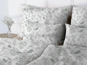 Mušelínové povlečení Lístky Velikost: 140 x 200 + 70 x 90