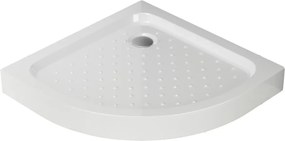 LOR 80x80 Sprchová vanička čtvrtkruhová, akrylát