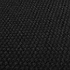 Barové židle 2 ks černé textil 289373