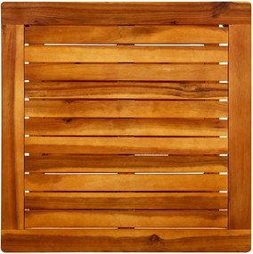 Konferenční stolek 60 x 60 x 45 cm masivní akáciové dřevo 316403