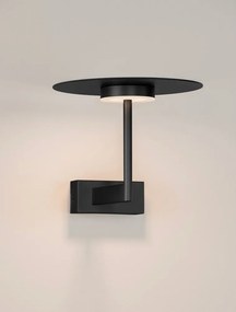 Matně černé hliníkové LED nástěnné svítidlo Tovi – Nova Luce