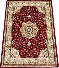 BE Koberec Adora 5792 Red - červený obdélníkový Rozměr: 60x90 cm
