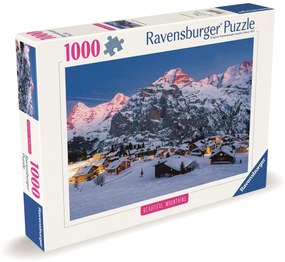 Ravensburger 120002543 dechberoucí hory: bernská vysočina, murren ve švýcarsku
