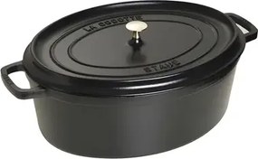 Staub 40509-509-0 černá / Pekáč / Oválný / 41 cm / 12 l