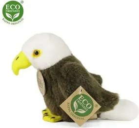 RAPPA Plyšový orel 13 cm / ECO-FRIENDLY / od 0 měsíců