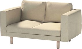 Potah na pohovku IKEA Norsborg 2-místná barva béžová látka pletený vzor