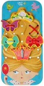 Lucy  Leo Princezna dřevěný šněrovací provlékací set / od 3 let