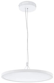 Eglo 33676 - LED RGBW Stm. lustr na lanku CERIGNOLA-C LED/32W/230V bílá + DO
