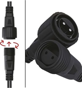 Propojovací vánoční řetěz bez zdroje EMOS Connecting D1AW03 ZY1440 100LED 10m teplá bílá