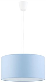 TK LIGHTING Lustr - RONDO 3232, Ø 40 cm, 230V/15W/1xE27, nebeská/bílá