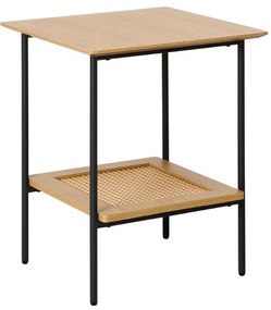 Designový odkládací stolek Lakshmana II 45 cm přírodní dub