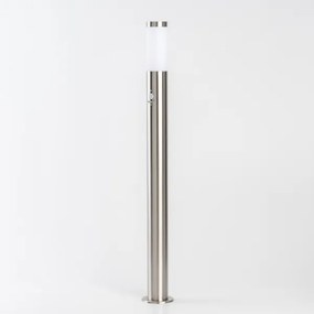 BRILAGI - Venkovní lampa se senzorem ELIA 1xE27/20W/230V IP44 100 cm chrom