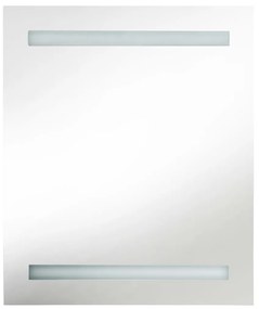 vidaXL LED koupelnová skříňka se zrcadlem 50 x 13,5 x 60 cm