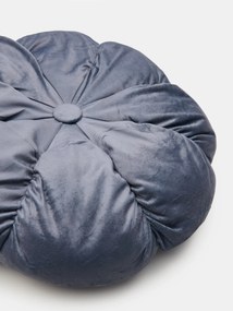 Sinsay - Kulatý prošívaný dekorativní polštář - šedá