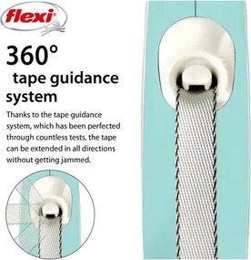 Flexi Comfort XS pásek 3m světle modré / Vodítko