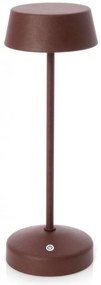 BIZZOTTO Zahradní stolní LED lampa ESPRIT 33 cm hnědá