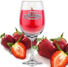 Candleberry - vonná svíčka Grapes & Grains Strawberry (Jahoda) 269g