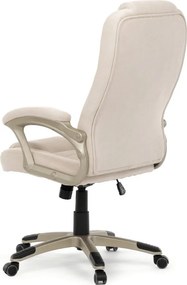 Kancelářské křeslo KA-C713 CRM2, houpací mechanismus, béžová látka (64 x 76) cm