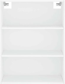 Skříň highboard bílá 69,5 x 34 x 180 cm kompozitní dřevo 3189989