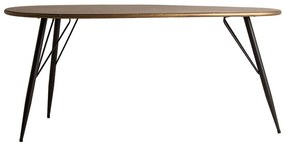 Konferenční stolek keren 110 x 59 cm měděný MUZZA