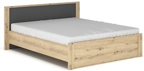 Casarredo Postel DOMINIKA 160 dub artisan/šedý