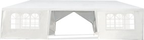 Costway Zahradní altán párty stan UV ochrana – 3 × 9 m, bílý