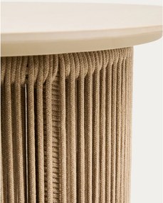 Kovový kulatý zahradní stolek ø 55 cm Orosei – Kave Home