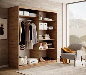 ADRK Furniture Posuvná skříň Delia 180 ADRK-SW-DEL-AB-180