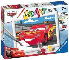 Malování podle čísel ravensburger 201747 creart disney: auta: blesk mcqueen