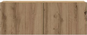 Nástěnné TV skříňky 4 ks dub artisan kompozitní 3328944