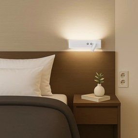 Nástěnné LED svítidlo Resort R, 1x LED 10+3w, 4000k, (možnost polohování), w