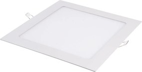T-LED Bílý vestavný LED panel hranatý 174 x 174mm 12W 24V CCT 102205