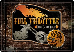 Postershop Plechová pohlednice - Full Throttle