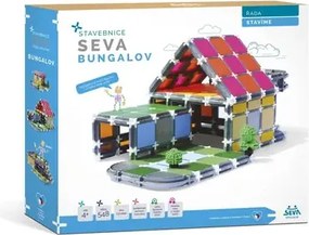 SEVA Stavebnice STAVÍME Bungalov / 548 dílků / od 4 let