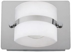 Rabalux 5489 led koupelnové nástěnné svítidlo tony 1x5w | 365lm| 4000k | ip44 - chrom, bílá