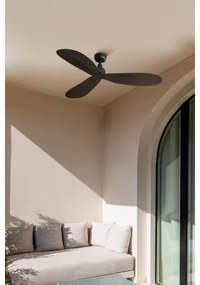 FARO 34301 - Stropní ventilátor PALMA hnědá pr. 129 cm IP44 + dálkové ovládání