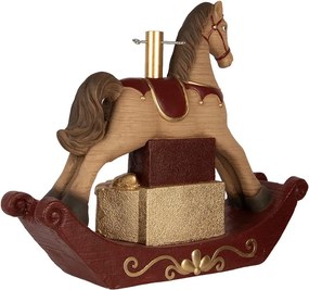Stojan na vánoční stromek houpací kůň Clayre & Eef– 73*21*61 cm