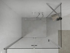 Mexen Lima sprchový kout 70x110cm, 6mm sklo, chromový profil-čiré sklo, 856-070-110-01-00