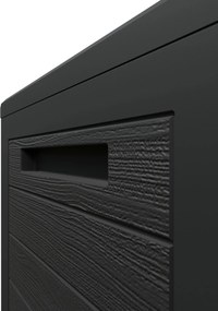 Zahradní úložný box Hill 280 L antracitový