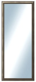 DANTIK - Zarámované zrcadlo - rozměr s rámem cca 50x120 cm z lišty Ferrosa grafit (3141)