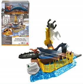 Mattel jurský svět: nadvláda mini dinosauři mosasaurus mayhem, hff11