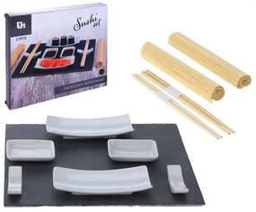 EXCELLENT Sushi set porcelán/břidlice/bambus sada 11ks KO-210000010