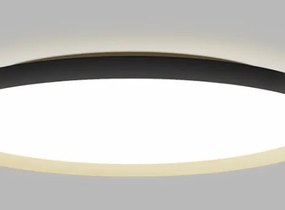 Led2 Stropní LED svítidlo MOON ø 80 cm Barva: Černo zlatá, Stmívání: Casambi TW