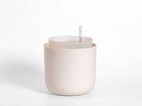Samozavlažovací květináč Tolita slonová kost 16 cm