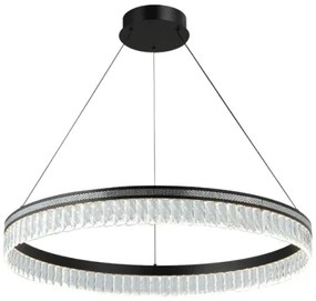 LED Stmívatelný křišťálový lustr na lanku THALIA LED/55W/230V 3000-6000K + DO
