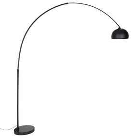 Moderní oblouková stojací lampa černá - XXL