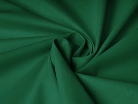 Biante Bavlněný povlak na polštář s lemem Moni MOD-514 Tmavě zelený 45 x 45 cm