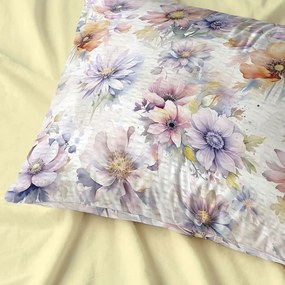 Krepové perkálové prodloužené povlečení Anastasia Velikost: 140 x 220 + 70 x 90