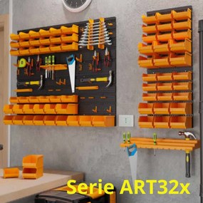 ARTPLAST Panel na nářadí s příslušenstvím 73ks, 64 x 18,3 x 77 cm